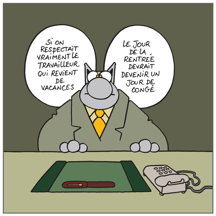 Image Anniversaire Le Chat | humour belge